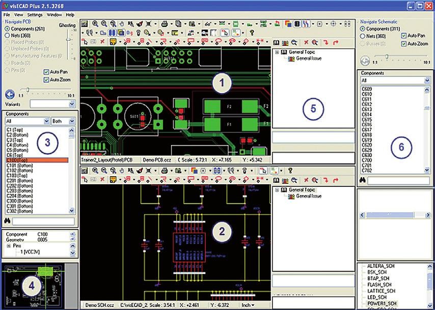 visECAD – kontrola schémat a desek před výrobou